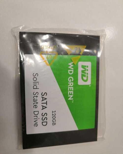 SSD накопитель WD Green WDS120G2G0A 120Гб, 2.5"