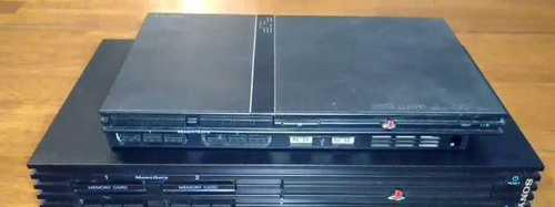 Sony PS2 Slim 64gb и PS2 Fat HDD 250gb