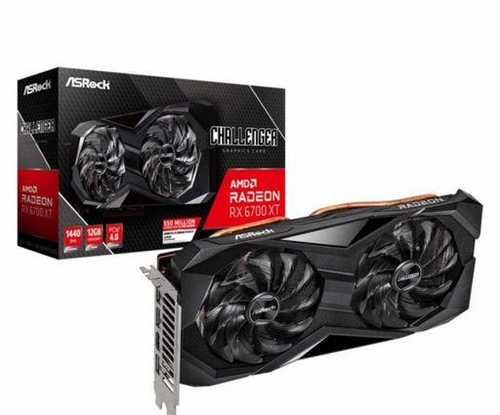 Видеокарта ASRock AMD Radeon RX 6700 XT Challenger