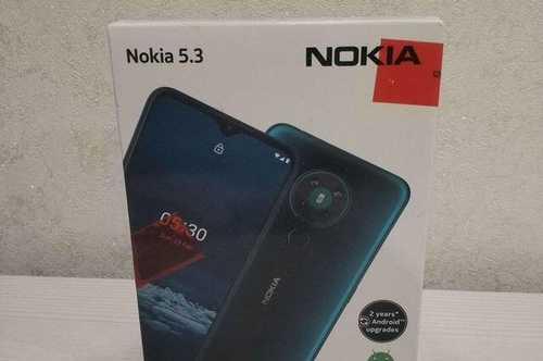 Nokia 5.3 3/64 новый, запакованый