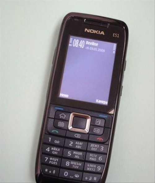 Nokia E51 Black Оригинал