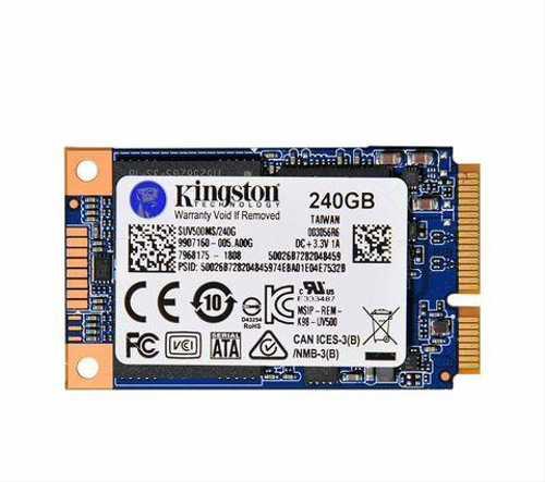 Встроенный SSD-накопитель Kingston UV500 msata(new