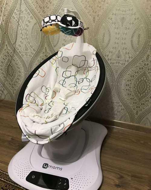 Качеля 4 moms mamaRoo 4 + вкладыш новорождённого