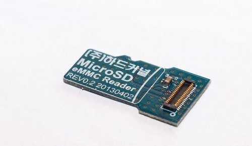 Переходник-адаптер eMMC на MicroSD