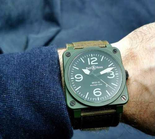 Bell & ross - Instrument BR03-92 military ceramic