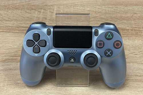 Геймпад для PS4 DualShock 4 Голубой металлик