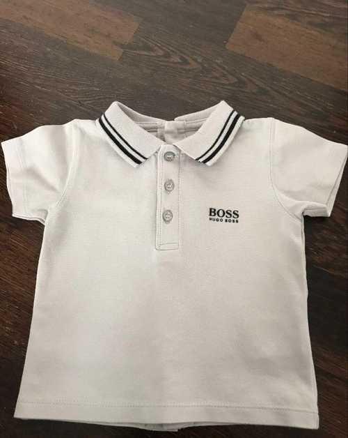 Лонгслив Hugo Boss и поло Hugo Boss, комплект Gull