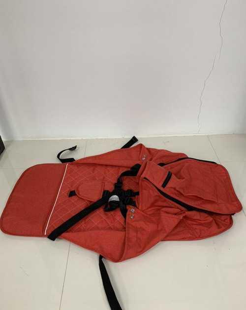 Красный текстиль для коляски Yoya plus