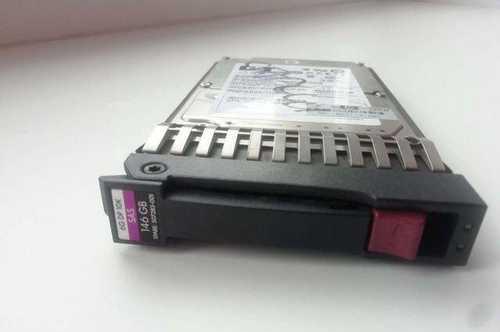 Жесткий диск HP 146-GB 6G 10K 2.5 DP SAS HDD (EG01