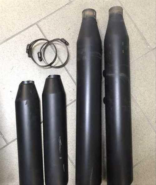 Выхлоп Softail Fat Boy Harley-Davidson