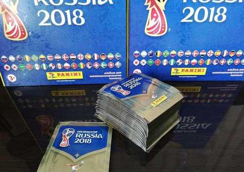 Наклейки Panini fifa world CUP 2018