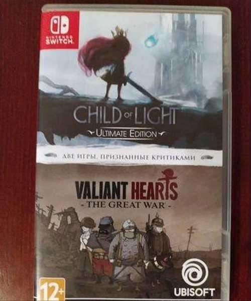 Valiant hearts & Child of light