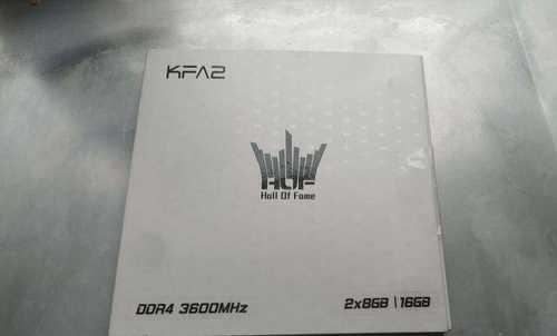 KFA2 HOF 3600 MHz 2x8 Gb