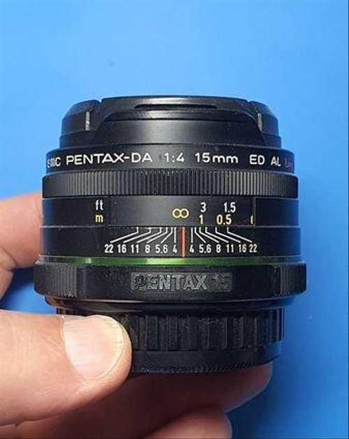 Pentax SMC Pentax DA 15/4 ED AL Limited