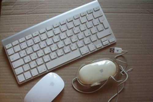 Клавиатура apple wireless и мышки