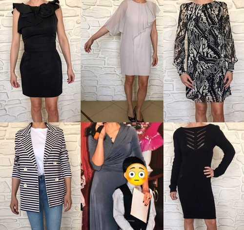 Женские платья и жакет, разные, 40-44 р-р
