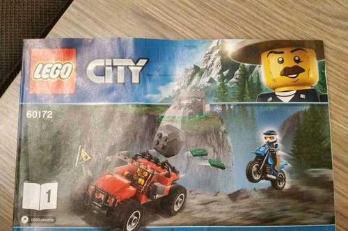 Lego City 60172 инструкции