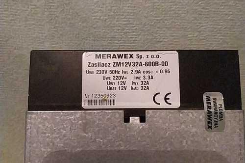 Блок питания Merawex ZM 12v32a-600B-00