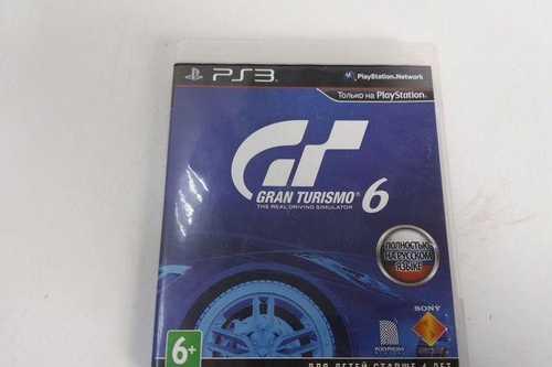 Игровые диски. Sony Playstation 3 Gran Turismo 6