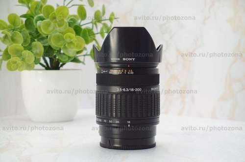 Sony DT 18-200mm f/3.5-6.3 (SAL18200)