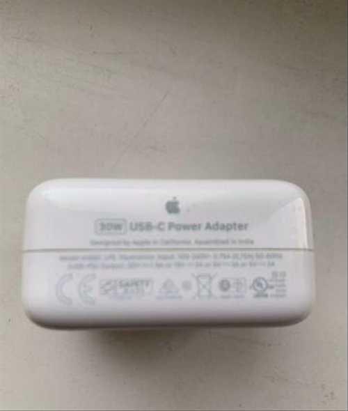 Apple USB-C 30W адаптер оригинал