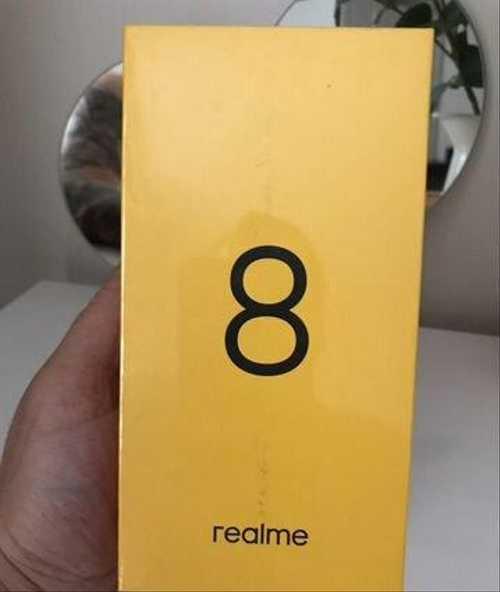 Смартфон realme 8 6/128Gb, черный