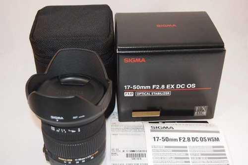 Sigma 17-50mm F2.8 EX DC OS HSM.для Sigma SD15