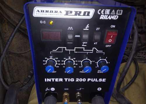 Inter tig 200 ac dc pulse схема