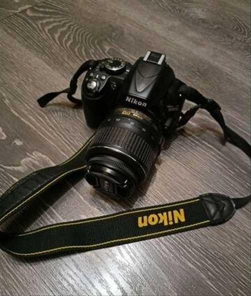 Зеркальный фотоаппарат nikon d3100 б/у