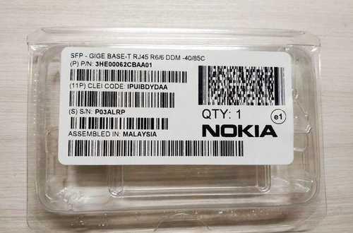 SFP трансиверы RJ45 Finisar fclf8521P2BTL-A5