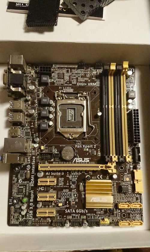 Материнская плата Asus H87M-E