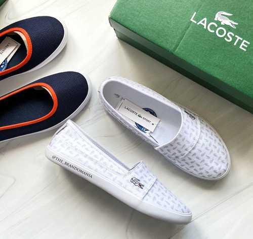 Слипоны Lacoste Оригинал