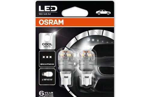 Светодиодные лампы W16W Osram