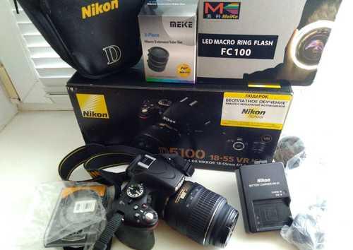 Фотоаппарат Nikon D5100 +AF-S Nikkor 18-55mm