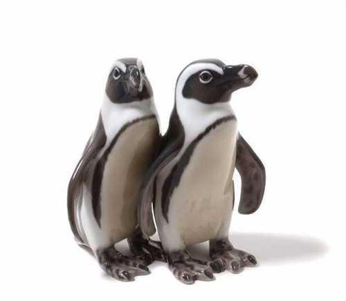 Фарфоровая фигура Пара пингвинов. Bing & Grondahl