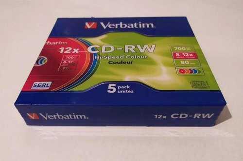 Диски Verbatim CD-RW. Новые