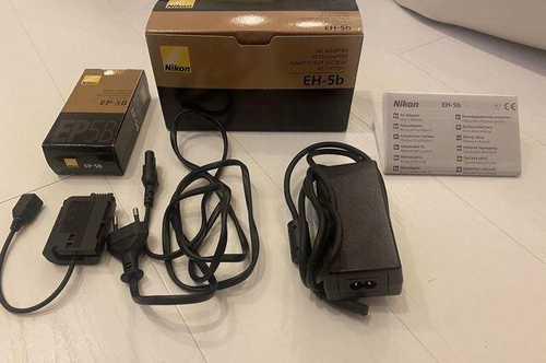 Nikon EH-5b. AC adapter. Блок питания