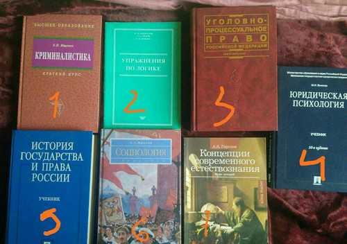 Книги по юриспруденции