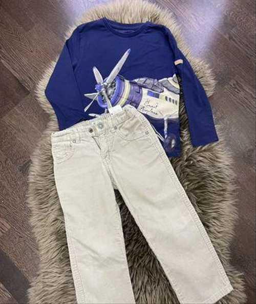 Armani baby брюки+ лонгслив mayoral 104 см