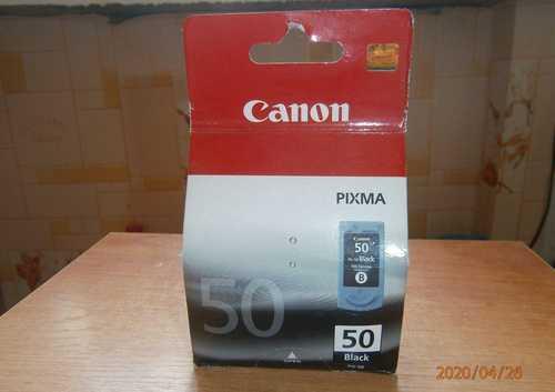 Картридж Canon PG-50,чёрный(black). Оригинал