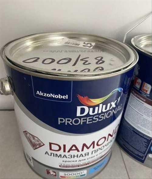 Краска Dulux Diamond Светло-серый и Графитовый