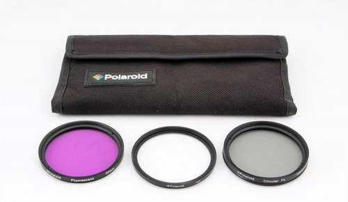 Набор светофильтров Polaroid UV, CPL, FLD 52 mm