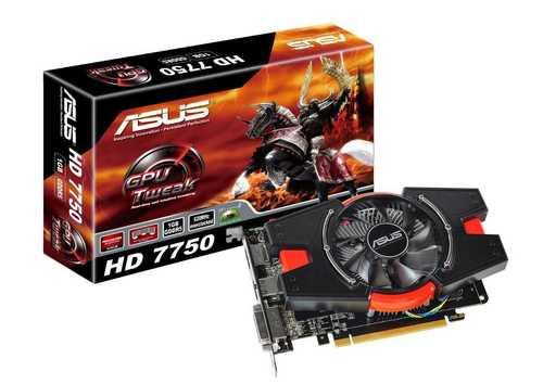 Видеокарта asus HD7750