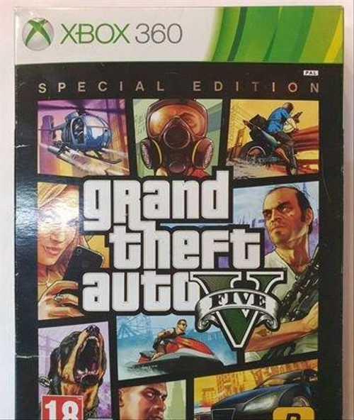 Игра "GTA 5" Special Edition Xbox 360