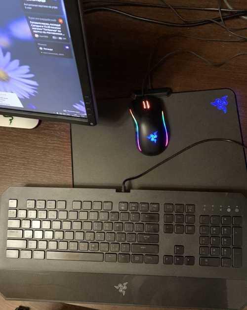 Razer mamba + Razer deathstalker chroma