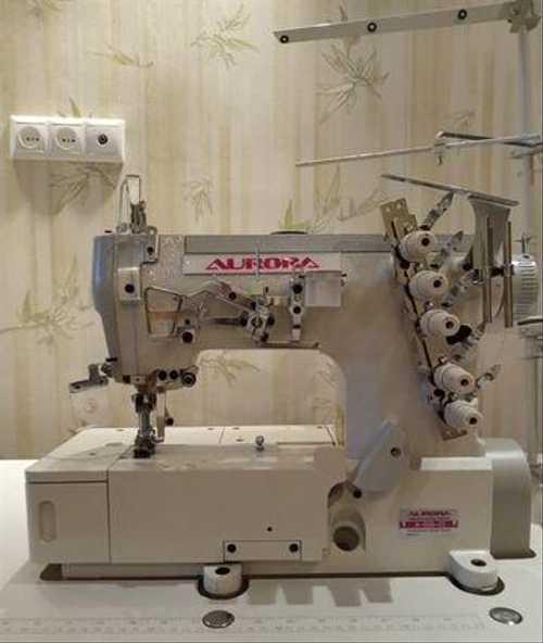 Плоскошовная швейная машина aurora A-500-01