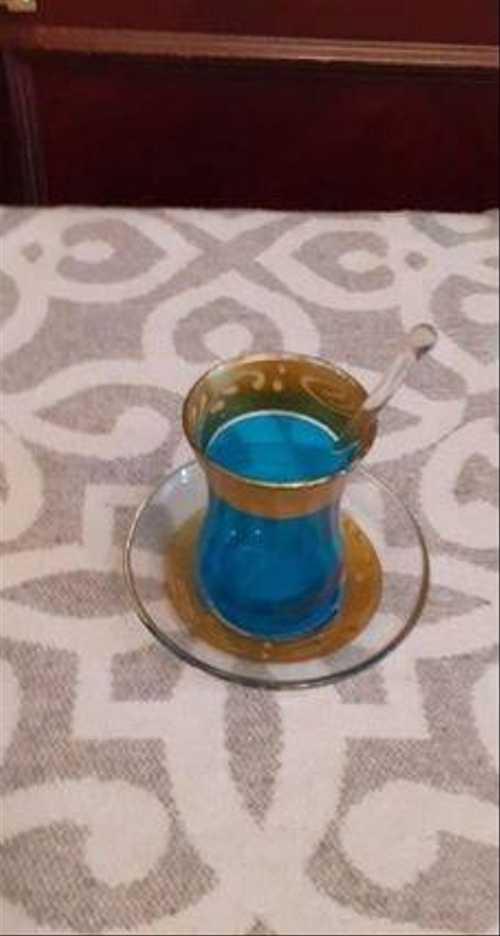 Турецкий стакан для чая армуд