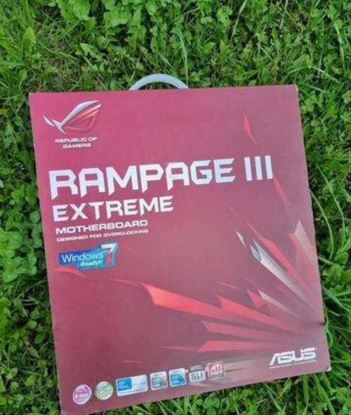 Asus rampage III extreme (4 pcie X16) + Xeon w3680