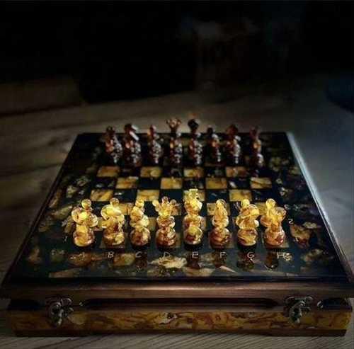 Янтарные шахматы"Ambassador"