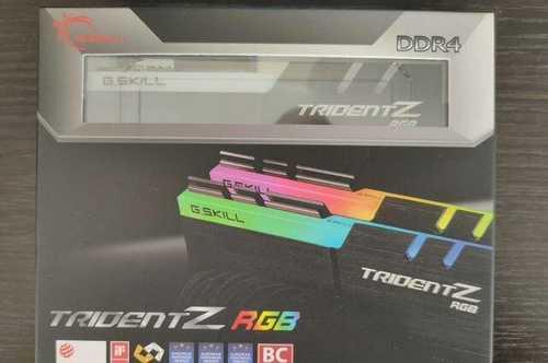 Озу DDR4 G.Skill TridentZ RGB 16Gb 4000CL18